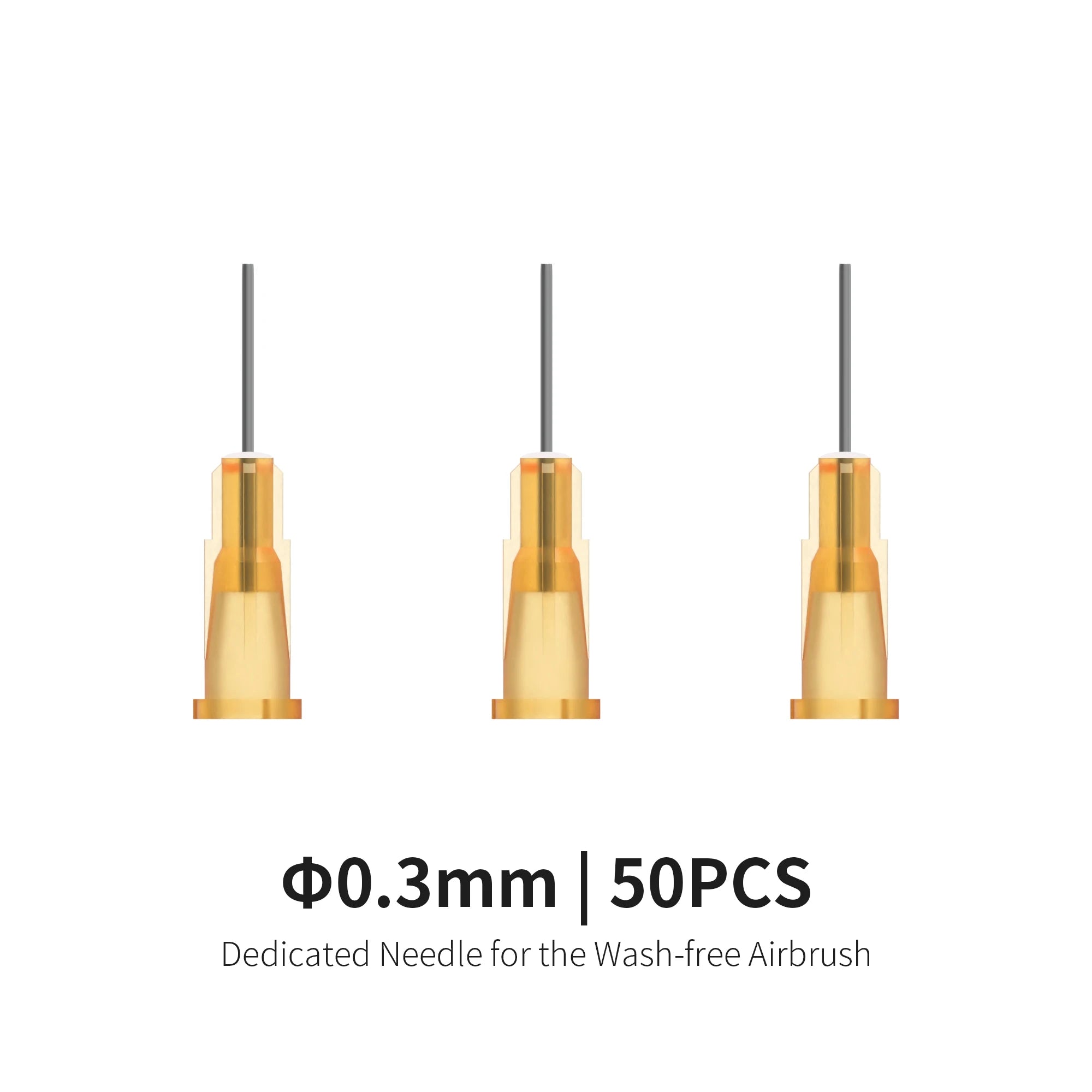 50/100pcs Extra Replacement Needles For DSPIAE Wash-free airbrush ...