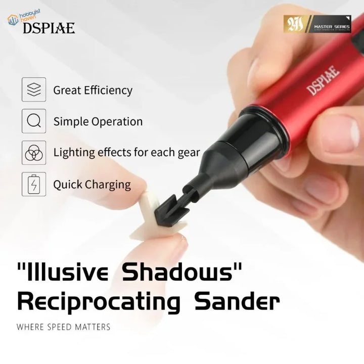 DSPIAE ES-A Illusive Shadows Reciprocating Sander | Electric Hobby ...