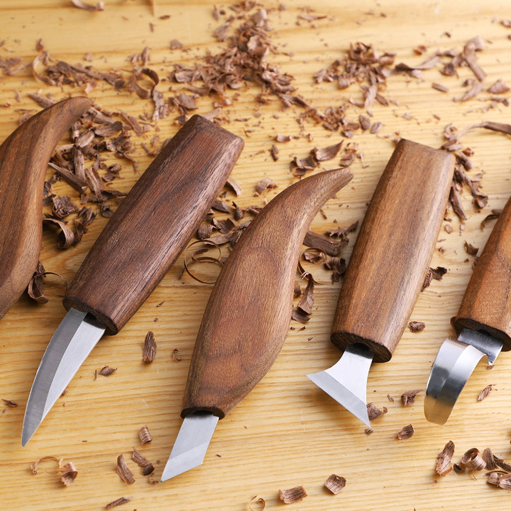 Reinforced Steel Special Shapes Carving Knives – HobbyistHaven